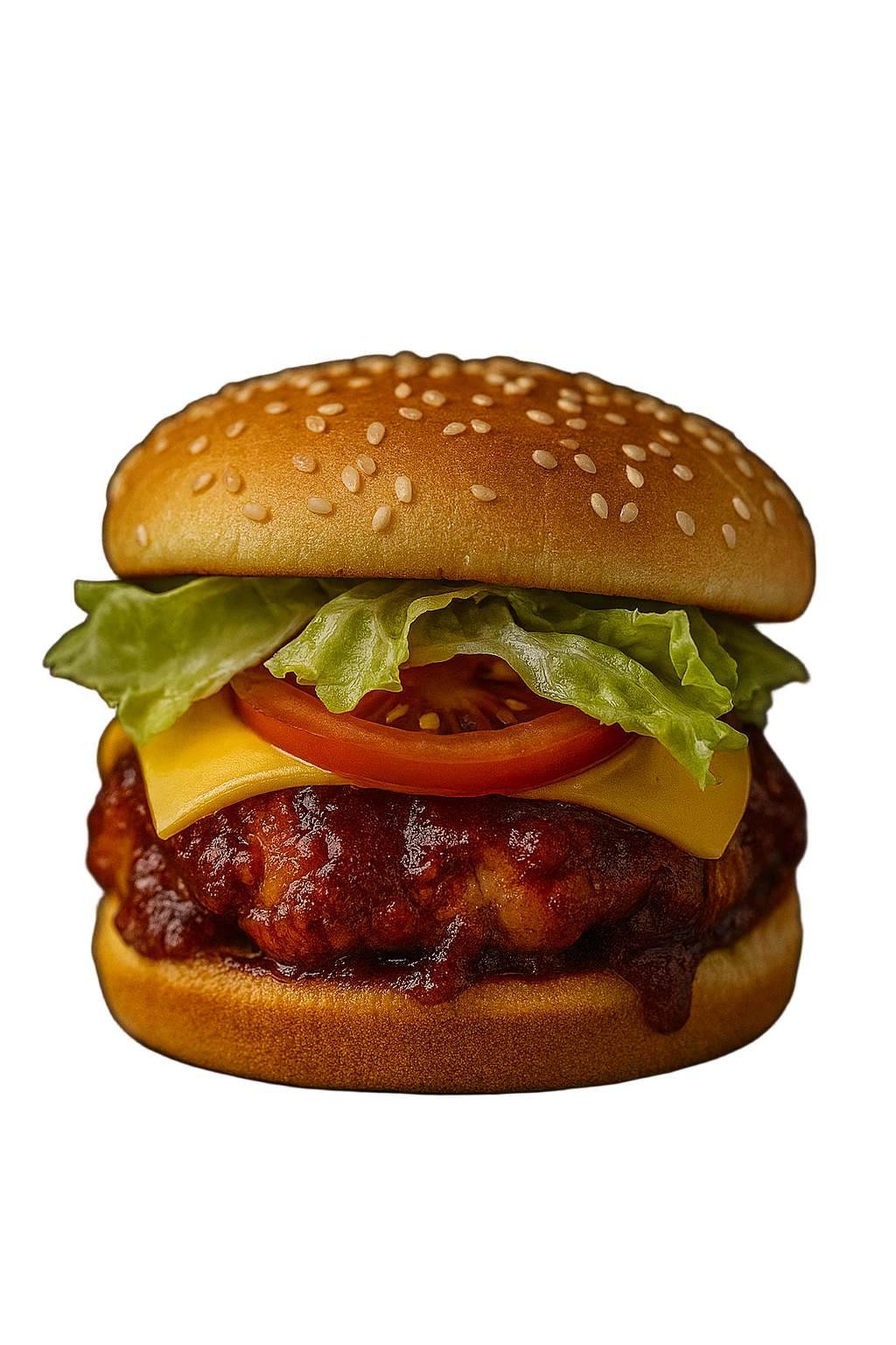 Burger - BBQ Chicken – DJs Cafe - 7 Spices
